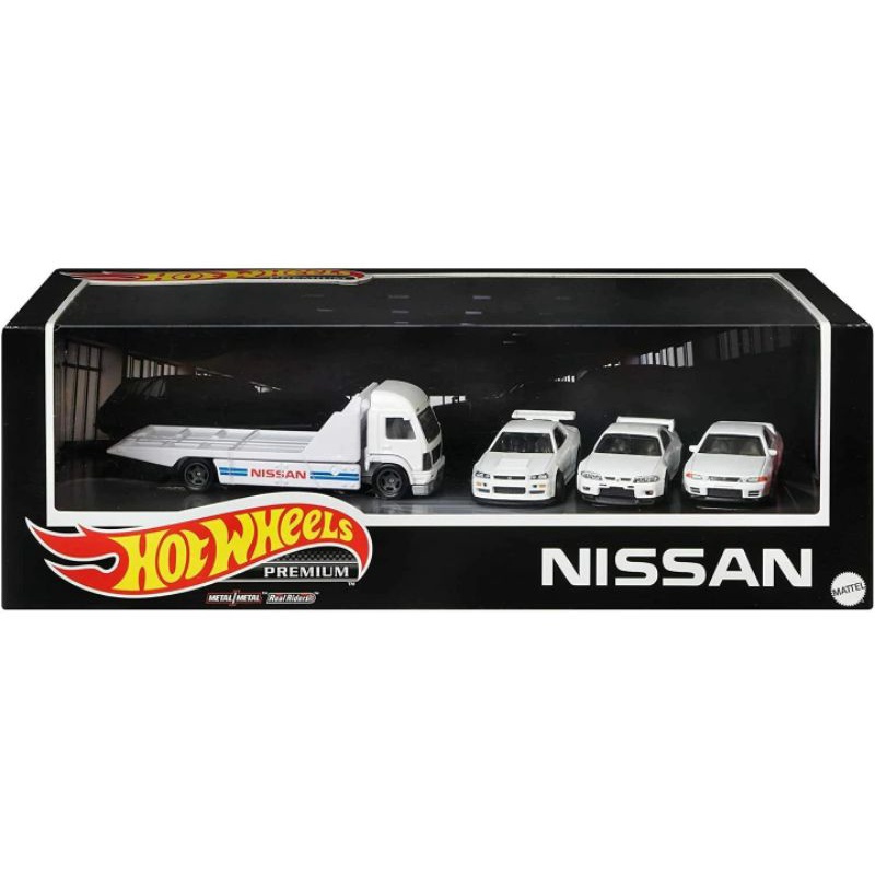 HOT WHEELS PREMIUM Box Set NISSAN SKYLINE GT-R สเกล 1:64 ล้อยาง ...