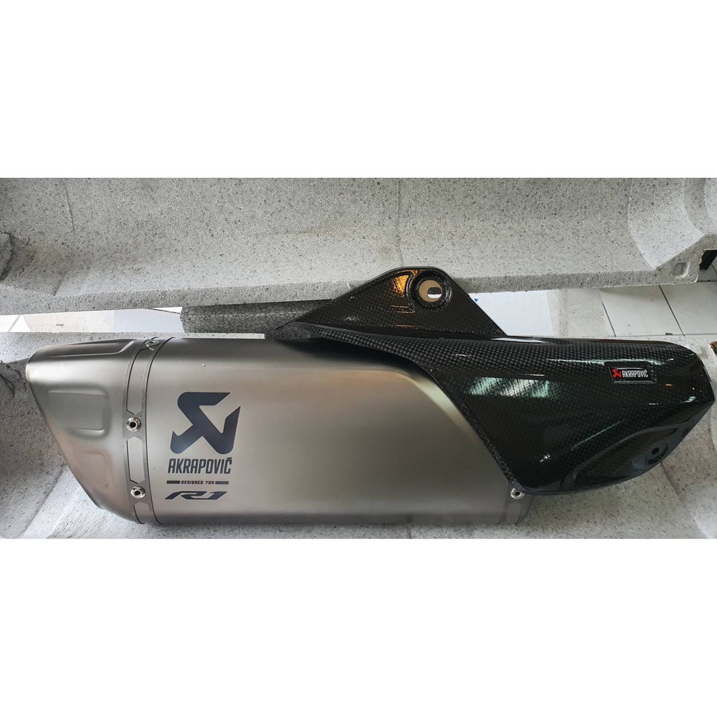 ท่อ Akrapovic Slip on special GP Laser Limited For YAMAHA YZF-R1/M 2020 ...