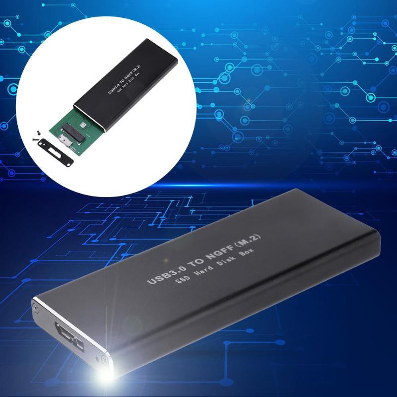 ฮาร์ดดิสก์：High Seed USB 3.0 HDD Hard Drive M.2 NGFF TO USB3.0 SSD SATA ...