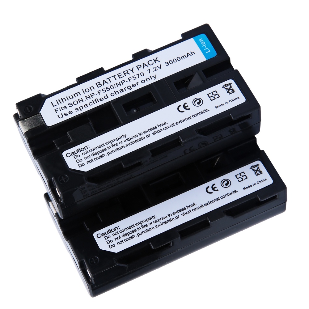 Wholesale 5x batterie NP-F570 NP-F550 NP-F330 NP F550 NP F330 F750 ...