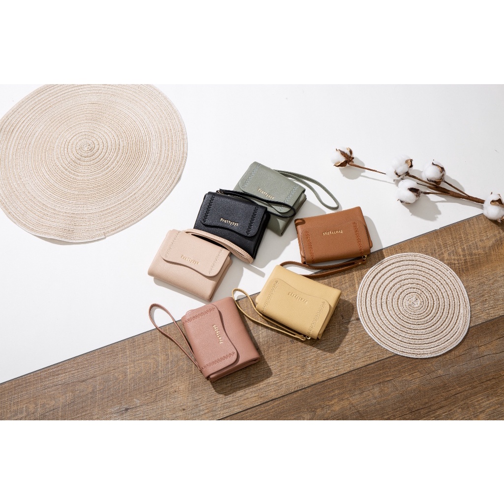 PT21-1624 กระเป๋าสตางค์คล้องมือได้ Forever Young มาใหม่ กระเป๋าสตางค์หนังนิ้มใส่บัตรเครดิตได้ ...