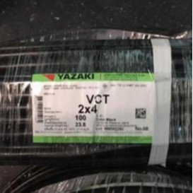 สายไฟ VCT 2x4 sq.mm. ยาซากิ YAZAKI 100 เมตร | Shopee Thailand