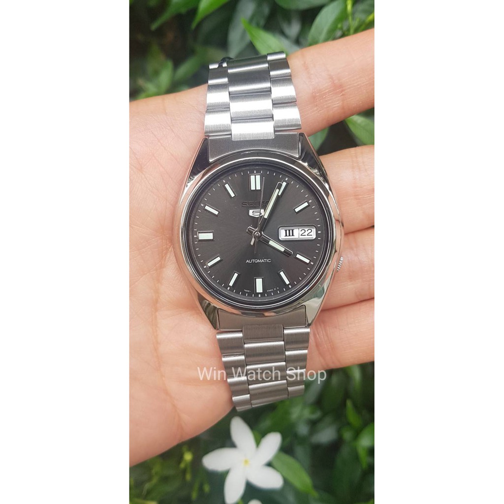 นาฬิกา SEIKO 5 Automatic รุ่น SNXS79K นาฬิกาผู้ชายสายแสตนเลสสีเงิน ...