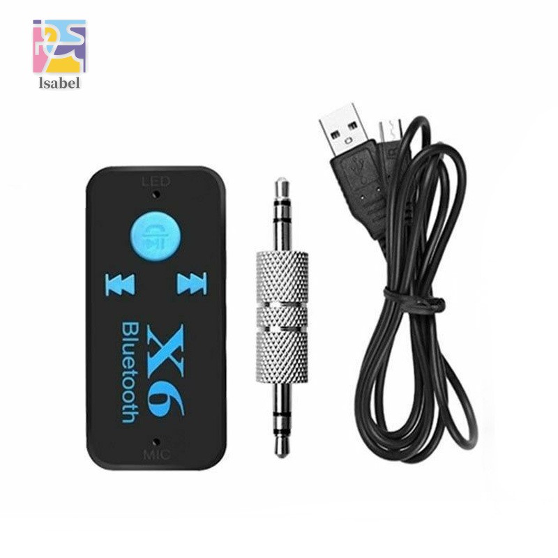 Wireless Bluetooth 3.5mm AUX Audio Stereo Music A2DP Car Handsfree ...