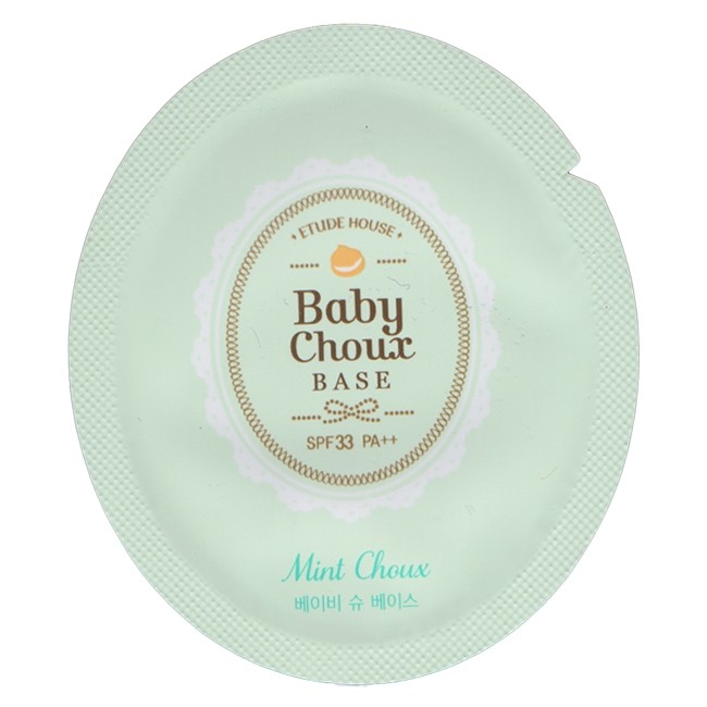 พร้อมส่ง Tester Etude House Baby Choux Base SPF33/PA++#Mint Choux ...