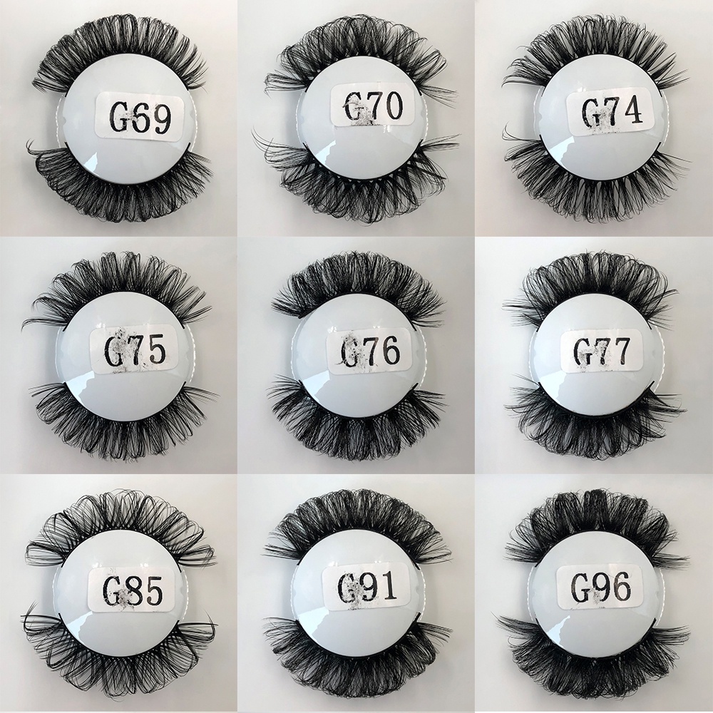 Russian Strip Lashes DD Curl Fluffy Volumea False Eyelashes Faux ...