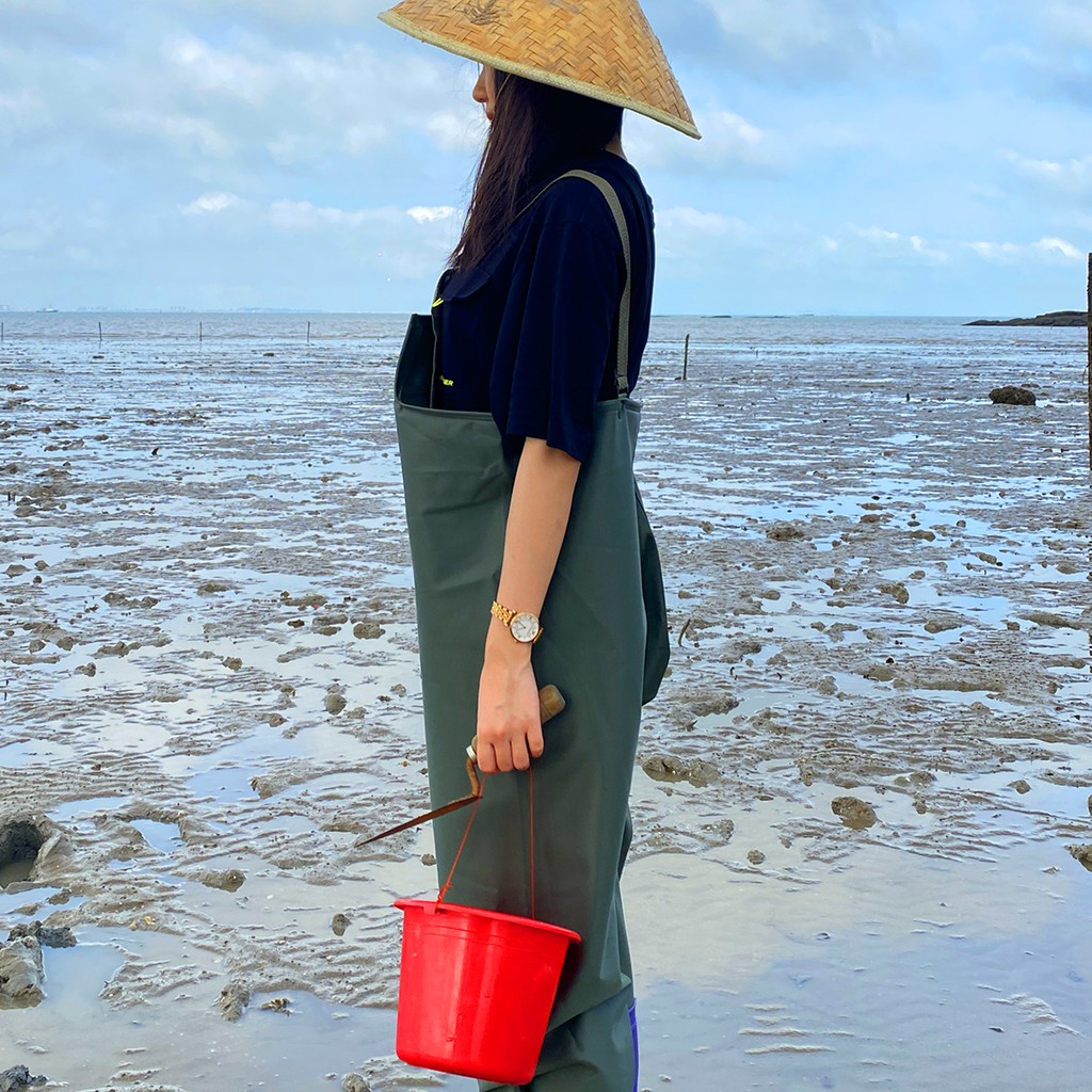 รองเท้าบูทยาว PETANI NELAYAN RAWA ป้องกันน้ําท่วม สําหรับล้างรถยนต์ ...