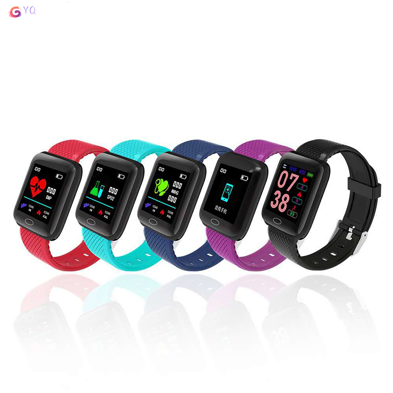 ( Yidea ) นาฬิกาข้อมืออัจฉริยะวัดอัตราการเต้นของหัวใจ 116 Plus D13 1 ...