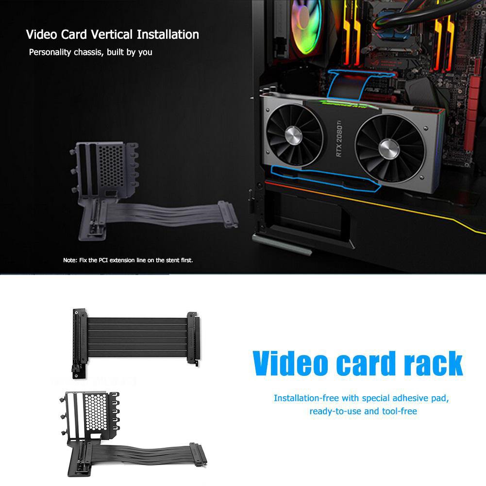 Grahics Card Holder Vertical Stand Deskto Case Video Card Extension ...
