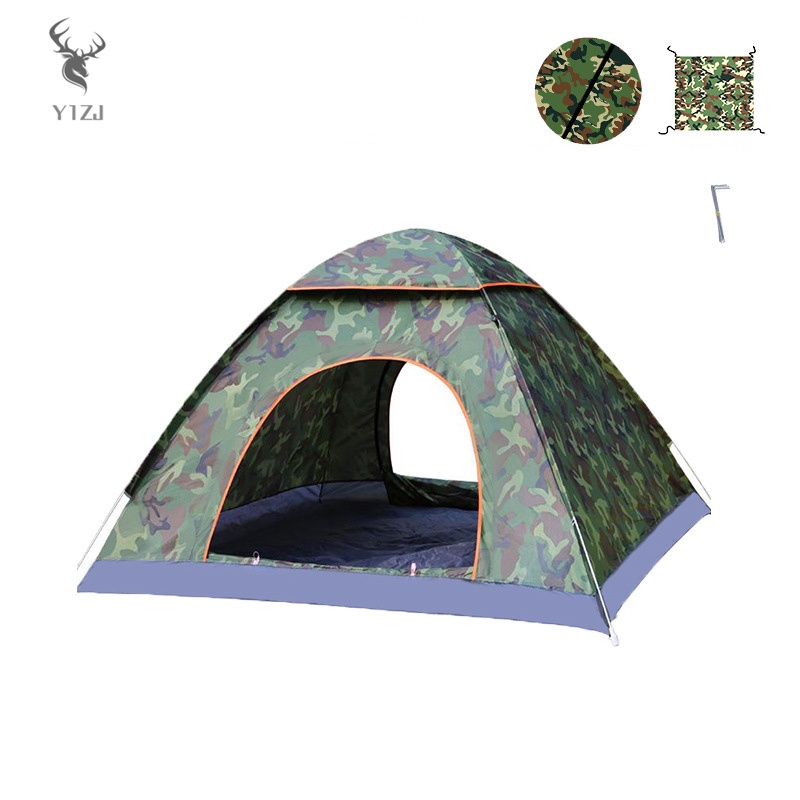 COD& Camping Tent Rainproof Automatic Quick Opening Tent for Outdoor ...