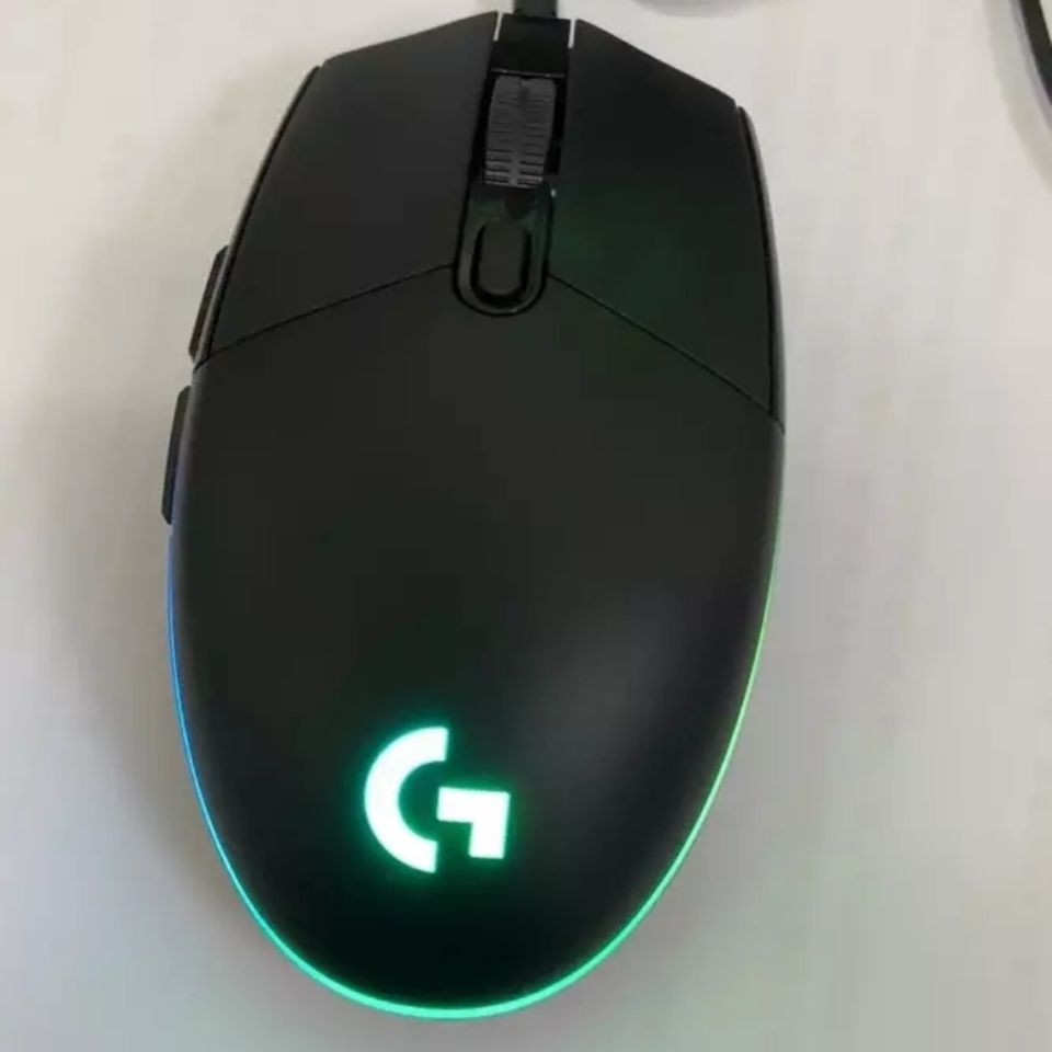 logitech mouse (ของแท้) เมาส์สำหรับเล่นเกม Logitech G102 Lightsync ...