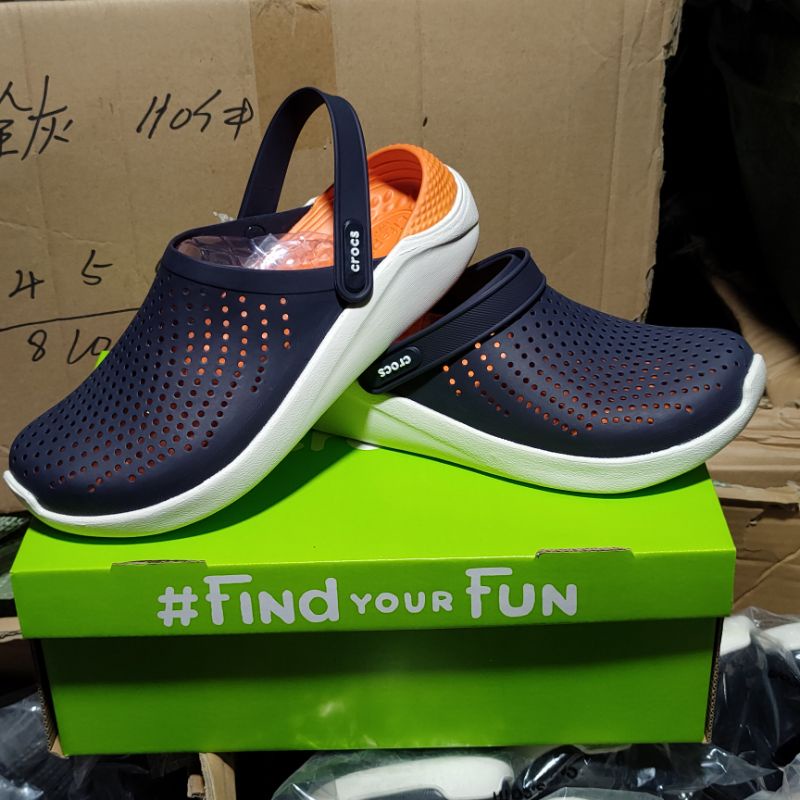 Crocs Lite Ride Clog รองเท้าแตะ รัดส้น แบบลำลอง มาใหม่ สุดฮิต ใส่ได้ทุก ...