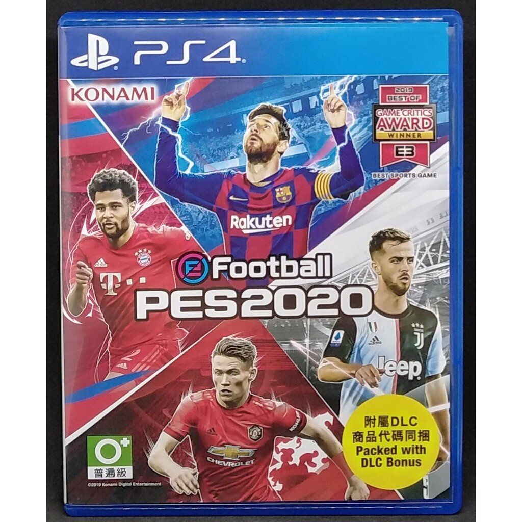 eFootball Pro Evolution Soccer (PES 2020) PS4 Games Z3 Asia มือ 2 Used ...