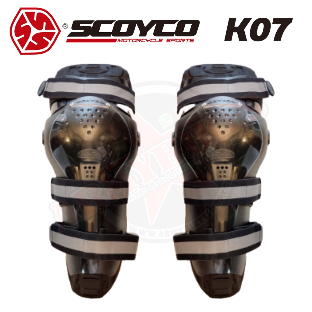 SCOYCO K07 การ์ดเข่า การ์ดกันกระแทก (ของแท้) - t_bike - ThaiPick