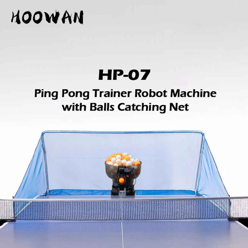 Professional Table Tennis Robot Automatic Ping Pong Machine Portable ...