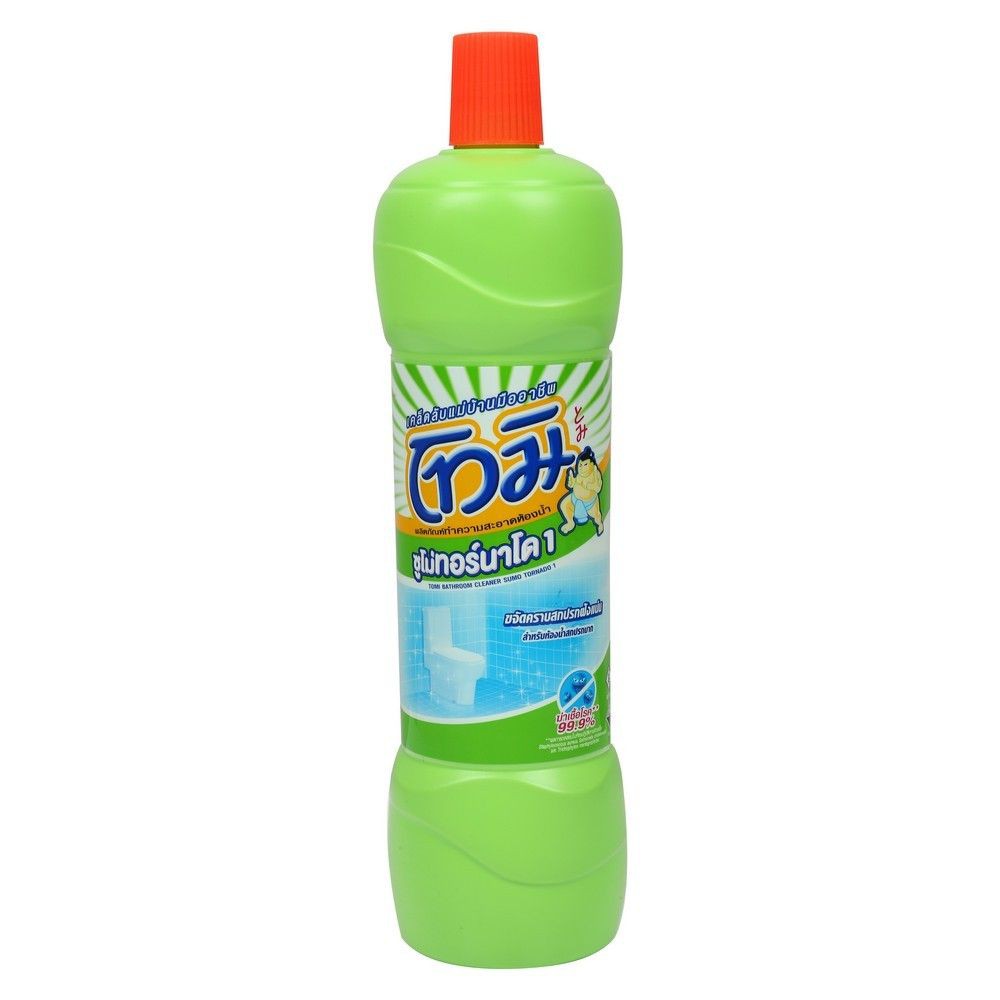 น้ำยาทำความสะอาดห้องน้ำ โทมิ 850 มล. สีเขียว BATHROOM CLEANER TOMI SUMO ...