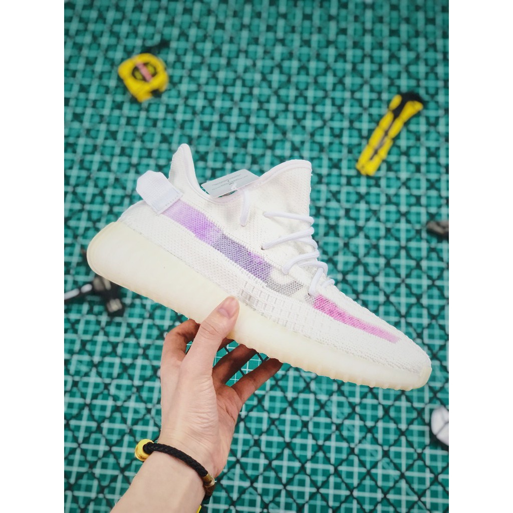 รองเท้ากีฬา Adidas YEEZY BOOST 350 V2 \\"Rainbow hollow\\" รองเท้ากีฬา ...