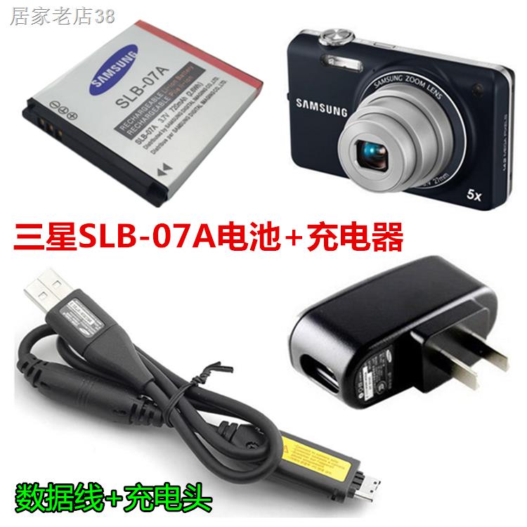 แฟชั่นSamsung ST45 ST50 ST500 ST600 PL150 กล้อง SLB-07A แบตเตอรี่ สาย ...