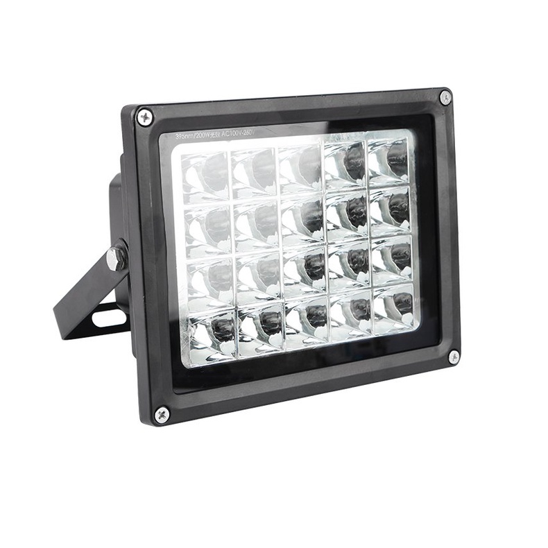 Dotbit 1pc AC90-240V 200W 560nw/cm2 UV LED Resin Curing Light Lamp for ...