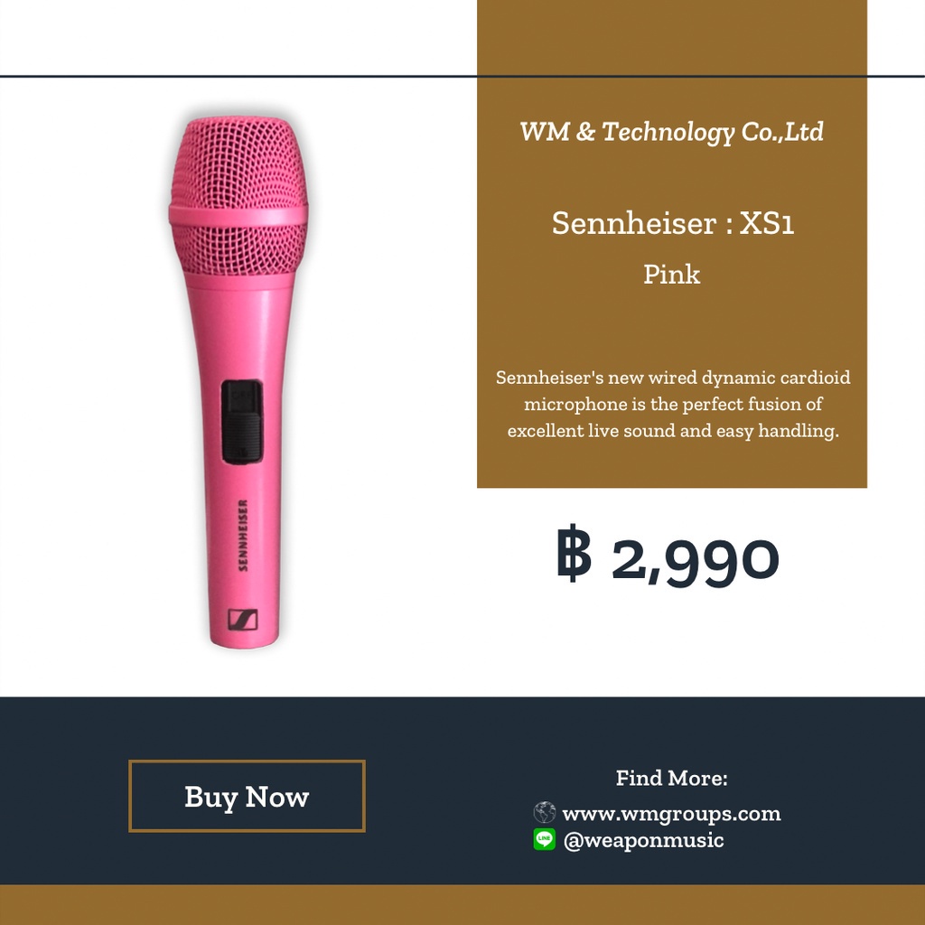 Sennheiser XS1 Limited Edition Custom Color - 4a9ovy7_fd - ThaiPick