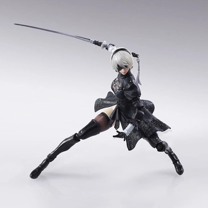NieR:Automata Action Figure Automatic humanoid 2B Mechanical life Model ...