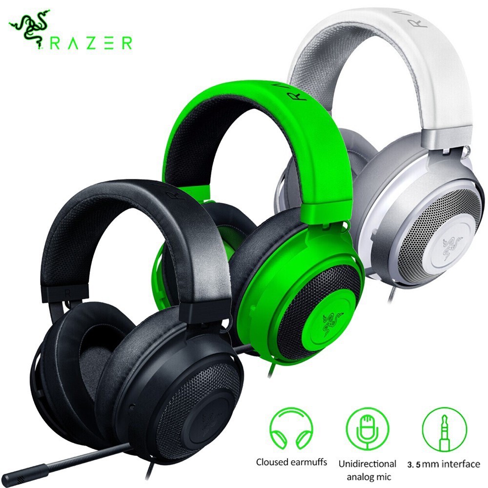 Original Razer Kraken Pro V2 Pink Over-Ear Gaming Headphone Headset ...