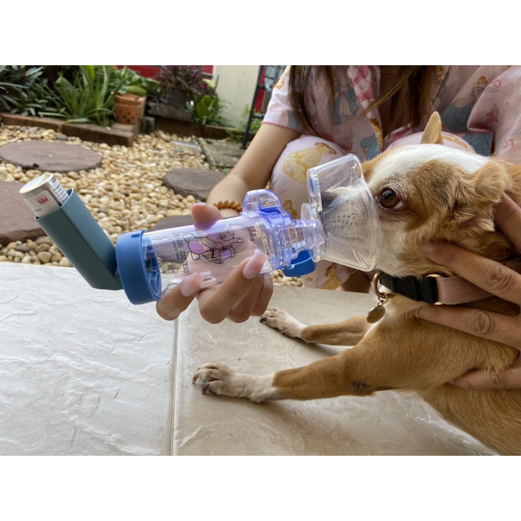 Pet Spacer กระบอกพ่นยาสัตว์เล็ก (size S)เช่น ชิสุ บั้ค ปอม พูเดิ้ล ชิวา ...