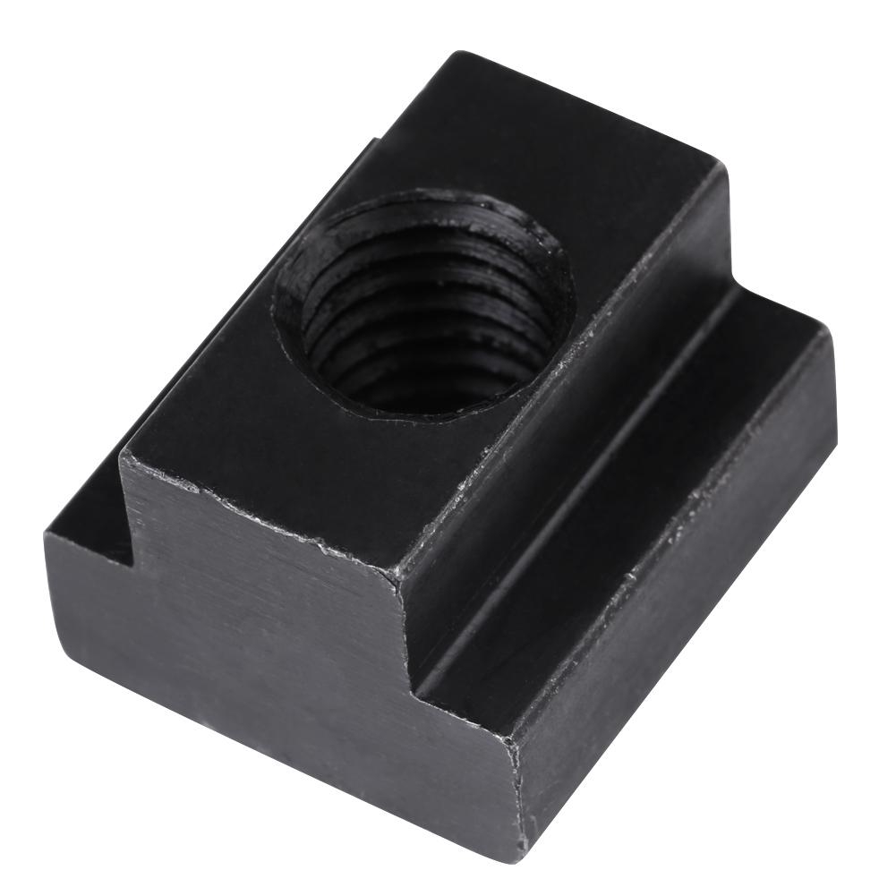5x Black Oxide T Slot Nuts M12 Threads Fit Into T-slots In Machine Tool ...