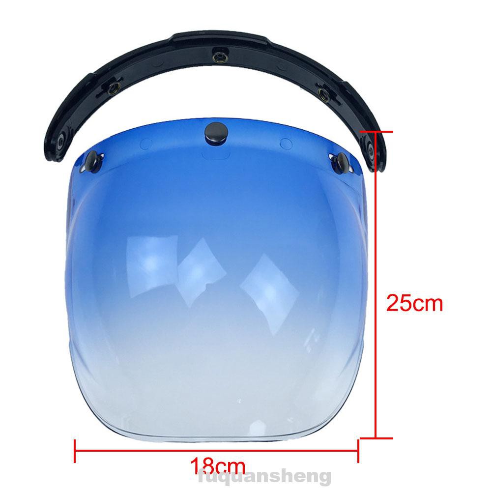 Dustproof Scratch Resistant Vintage UV Protection Open Face Flip Up ...