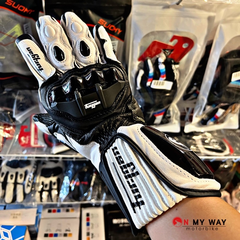 ส่งฟรี ถุงมือหนังข้อยาว Furygan AFS-18 ถุงมือข้อยาว ถุงมือขับบิ๊กไบค์ ถุงมือขับรถมอเตอร์ไซค์ ...