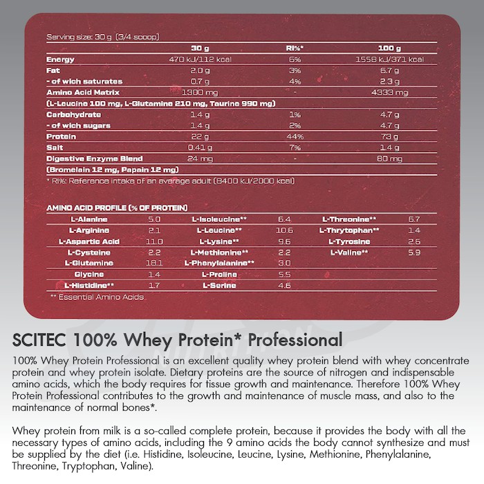 ลดจริง20เก็บโค้ดร้านค้าScitec 100 Whey Protein 2350g เวย์โปรตีนคุณภาพ ...