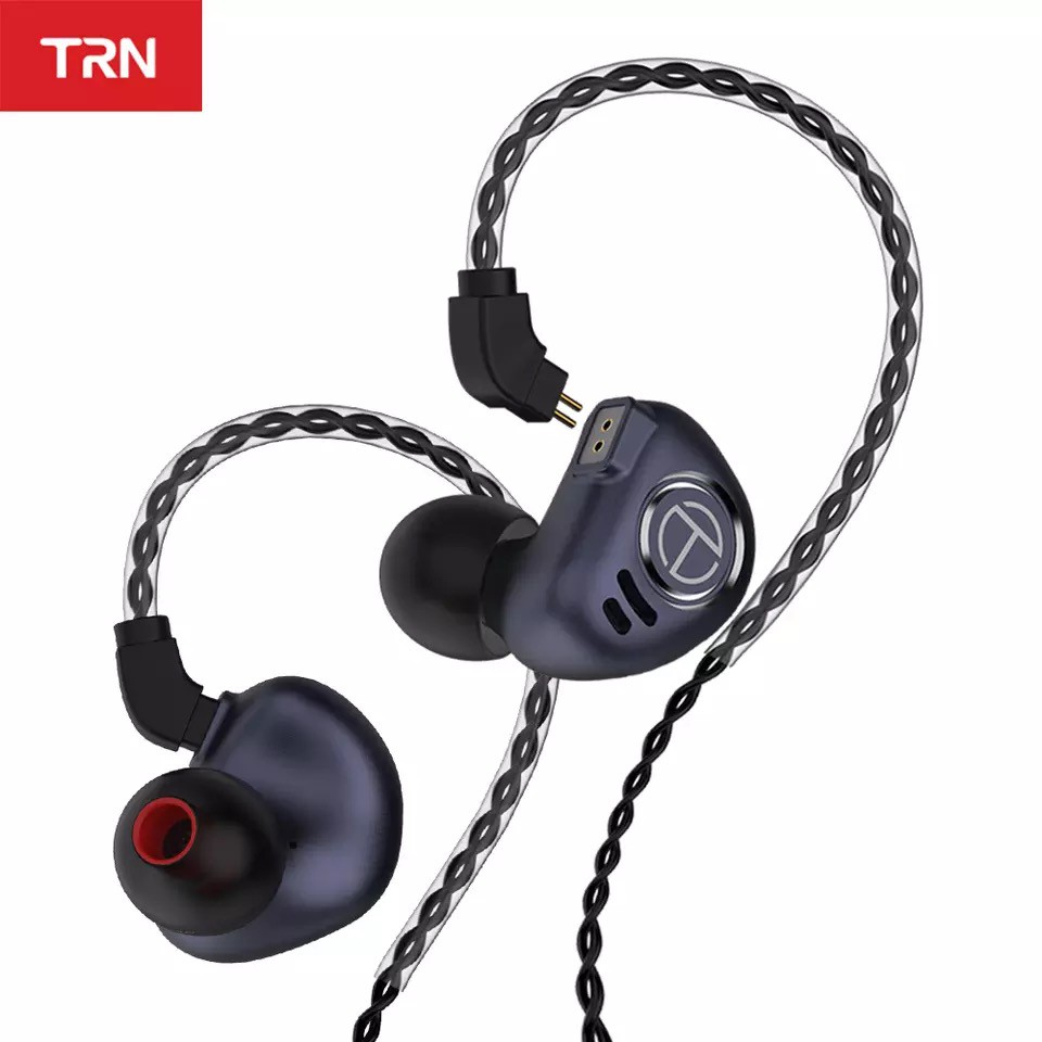 TRN V90 4BA1DD Metal Headset Hybrid Units HIFI Bass Earbuds In Ear ...