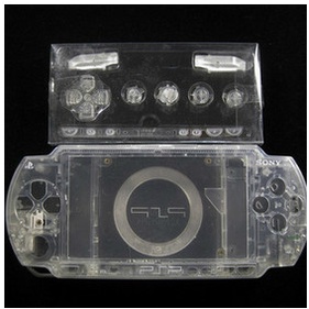 คอนโซลเปลือกClear Crystal Color For PSP1000 PSP2000 PSP 3000 Shell Game ...