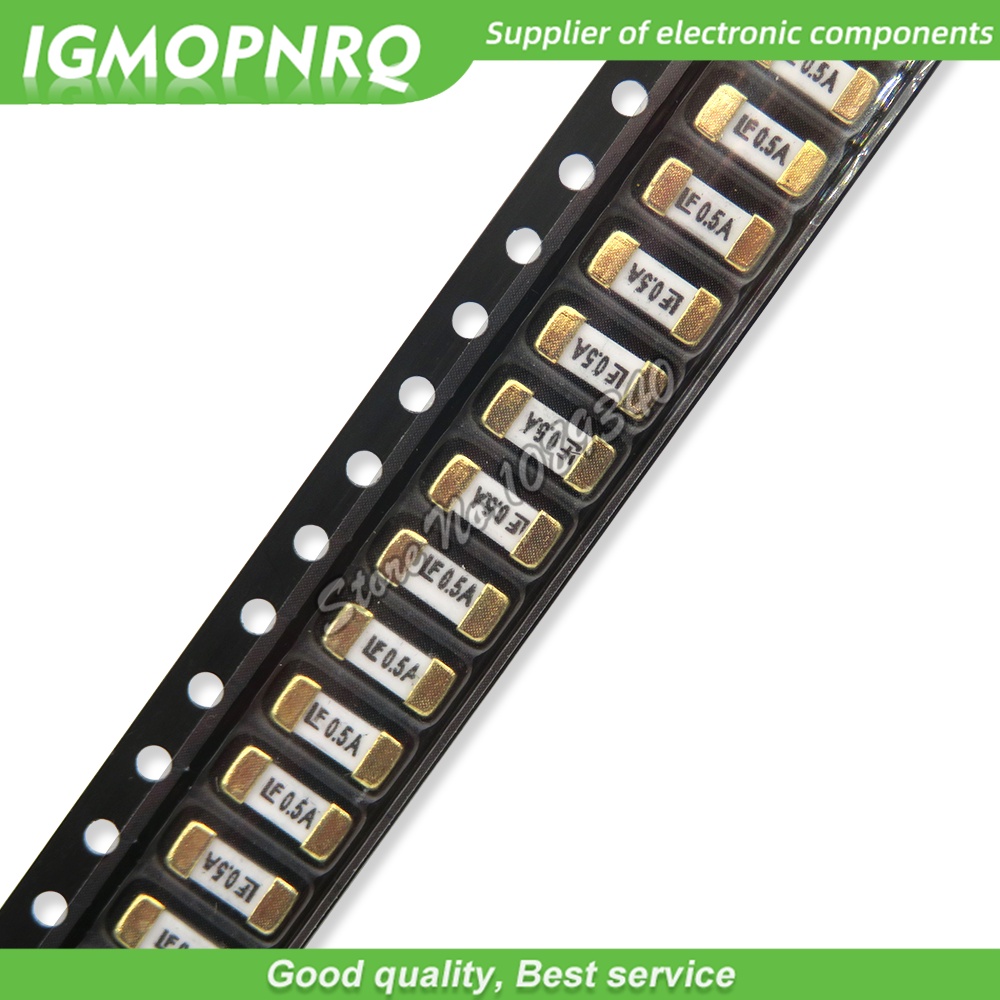 ฟิวส์เป่าเร็ว SMD 1808 AC 0451 0.5A 500MA 1A 2A 3A 4A 5A 6.3A 8A 10A ...