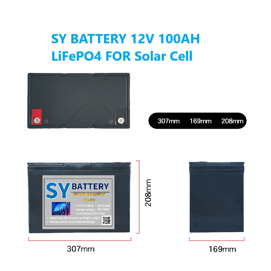 แบตเตอรี่ LiFePO4 12V 30Ah และ 45 Ah for UPS Solar cell มี BMS จ่าย ...
