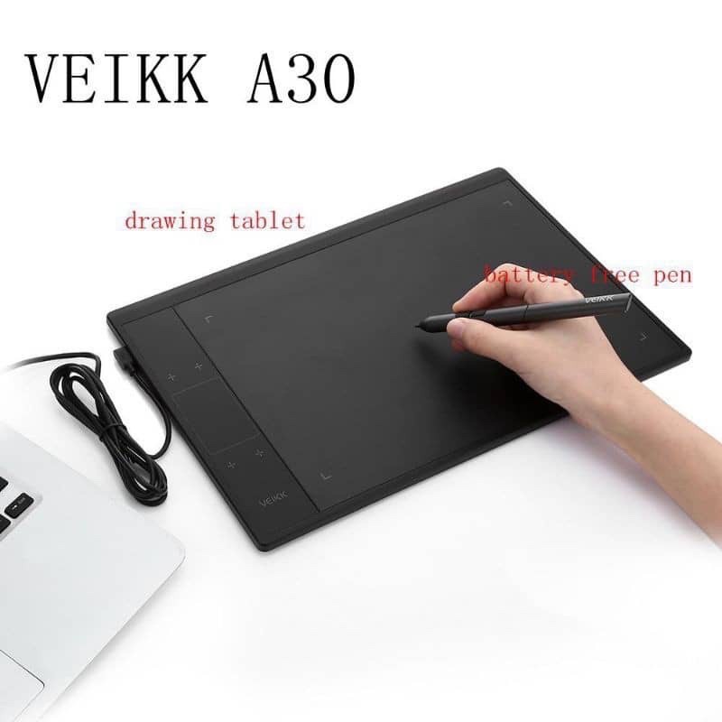 READY STOCKVEIKK A15A15 Pro A30 A50 s640 10x6 inche Drawing Tablet for ...