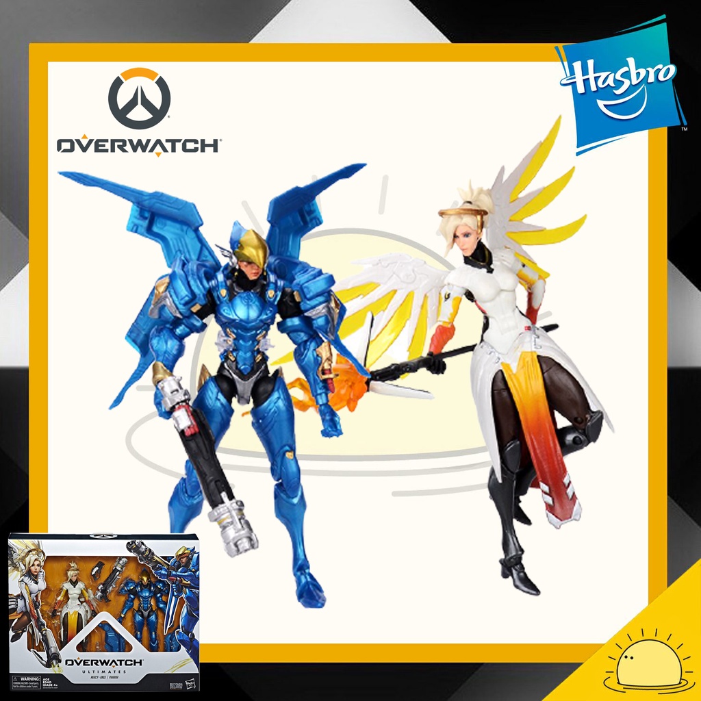 Overwatch Ultimates - Pharah & Mercy 6" Collectible Action Figures ...