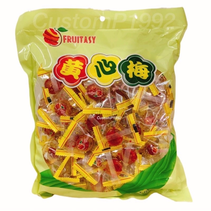 ถูกที่สุด️ลูกอมสอดไส้บ๊วย ลูกอมบ๊วยน้ำตาล ( บ๊วยเคลือบน้ำตาล ) Fruitasy ...