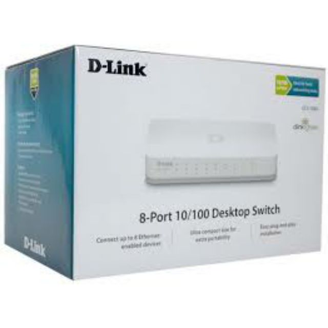 D-LINK Switch Hub 8Port 10100Mbps DES-1008A - shokunphotopaper - ThaiPick