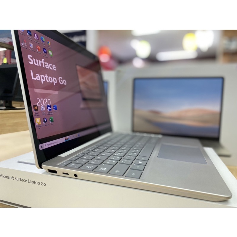 Surface Laptop Go i5-1035G1 8 128 GB สินค้าตัวโชว์ สภาพดี แบต 85 Up ...