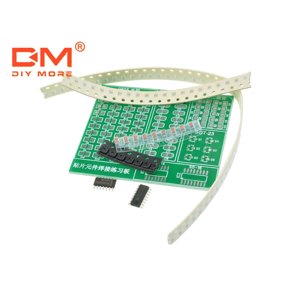Skill Training SMD SMT Components Practice Board Shield Kit For DIY ...