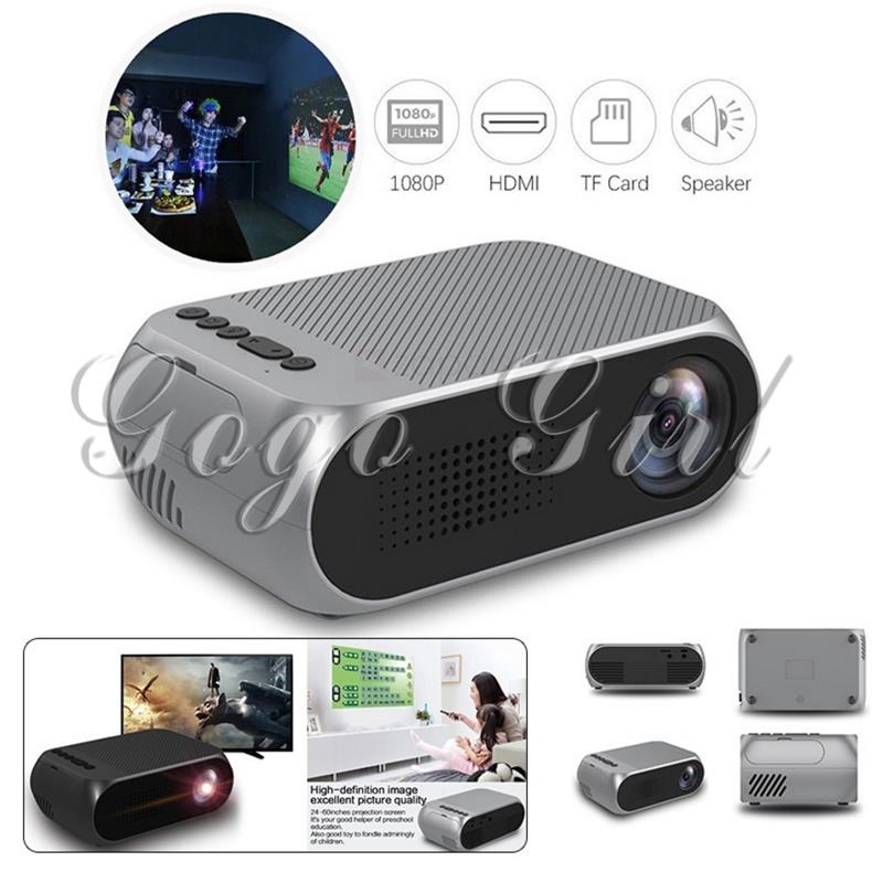 Gogo YG320 AV / HDMI LED Micro Projector Mini Video Projector TV Home ...