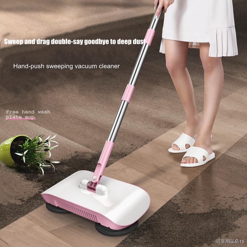 ☄ Broom Robot Vacuum Cleaner Floor Home Kitchen Sweeper Mop Sweeping Machine Magic Handle