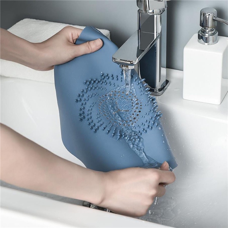Silicone Large Anti Blocking Sink Floor Drain Pad With handle ...