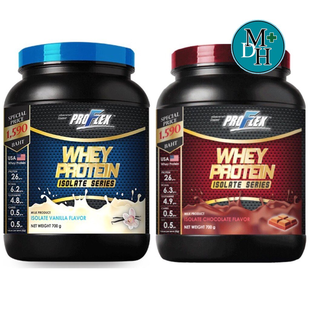 Proflex Whey Protein Isolate โปรเฟล็กซ์ เวย์ โปรตีน ไอโซเลท ขนาด 700 ...