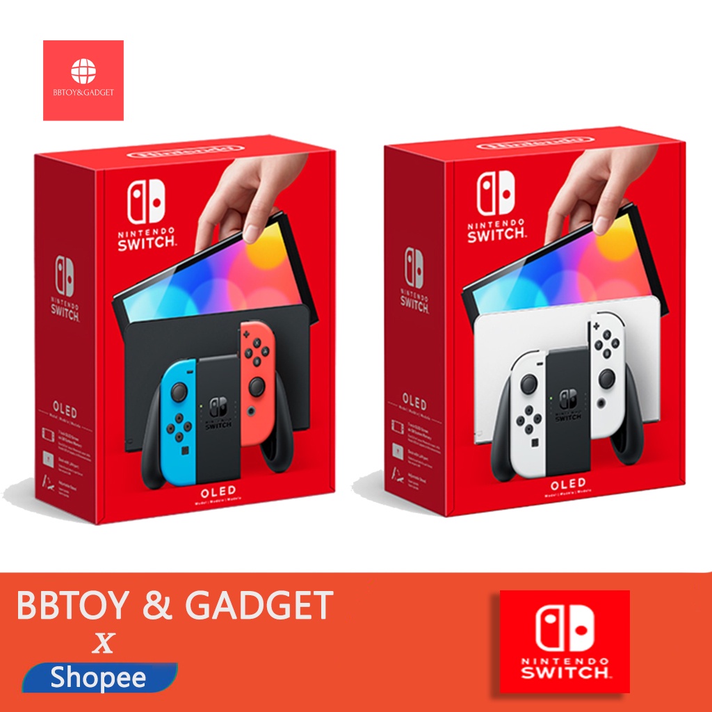 ใส่โค้ด 10EL1000 ลด 620 Nintendo Switch รุ่นใหม่ OLED Model หน้าจอ OLED ขนาด 7 นิ้ว MAXSOFT ...