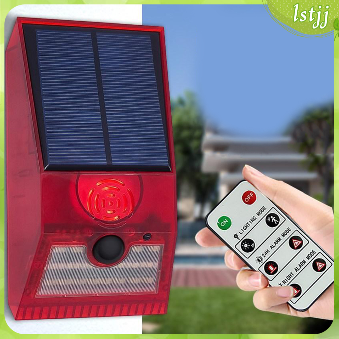 Siren Alarm Lamp with Remote Control, Sound 24 Hours+Night Mode ...