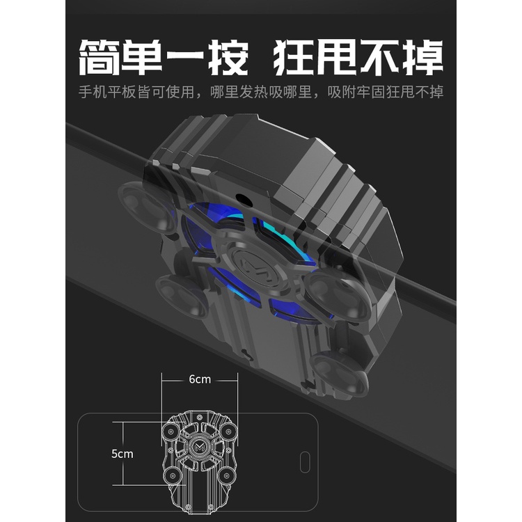 พร้อมส่ง ใหม่ พัดลมระบายความร้อน FL01 500mAh สําหรับกินไก่ VY8M ...