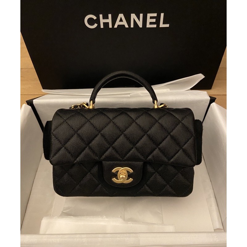 New Chanel mini 8 with top handle | Shopee Thailand