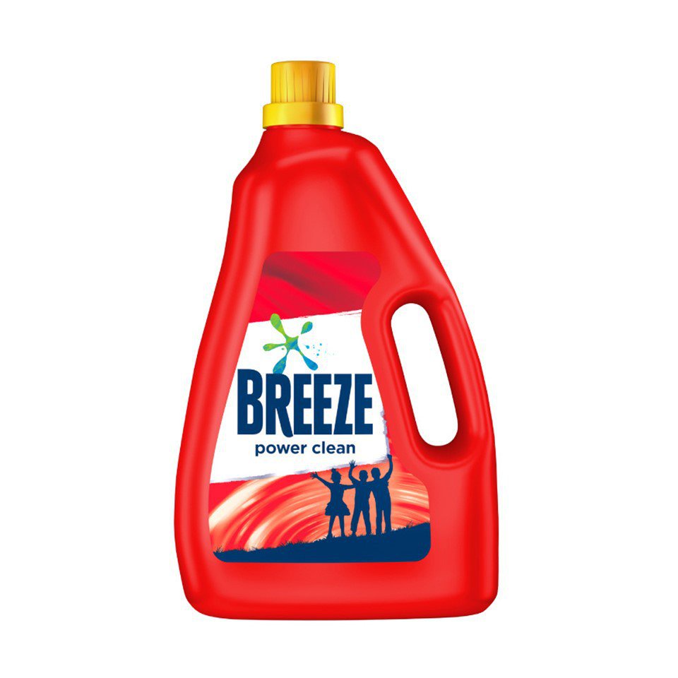 xFcH Breeze Detergent Liquid Power Clean (3.8kg) | Shopee Thailand